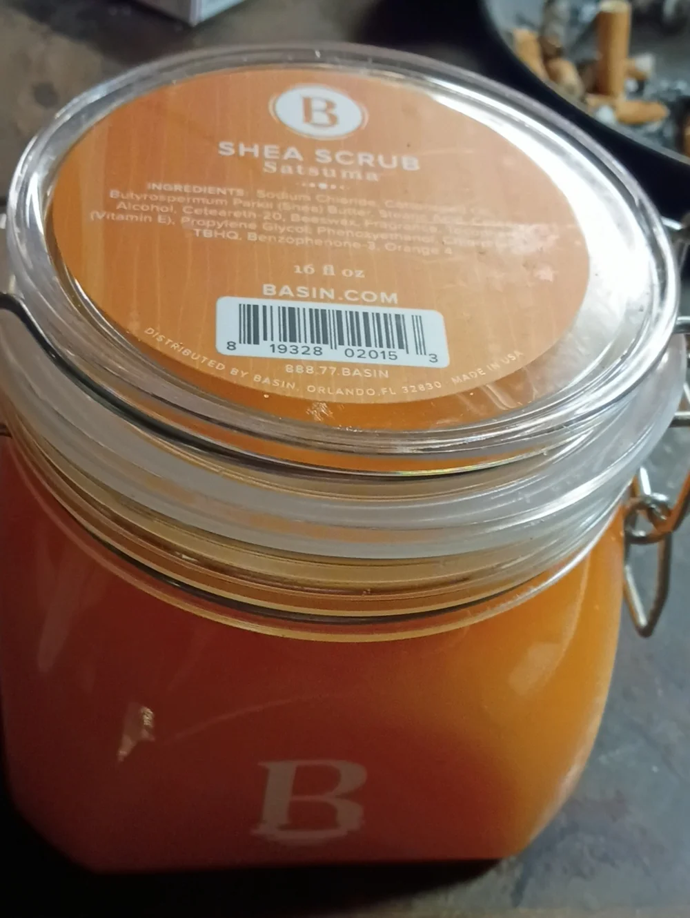 Bath & Body | Nwt Basin Shea Scrub Satsuma Orange Body Scrub Sku A 11 ...